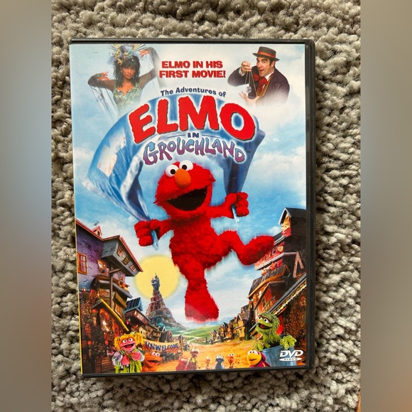 Sesame Street Media The Adventures Of Elmo In Grouchland Dvd Poshmark